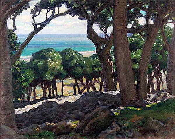 ‘Karaka Trees at Waikanae’ art | Waikanae Watch
