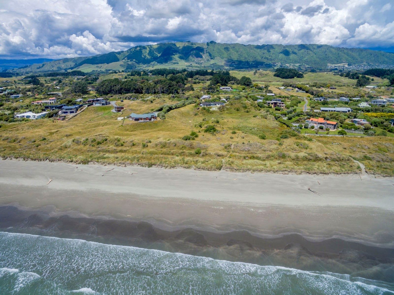 above Peka Peka Beach looking inland | Waikanae Watch