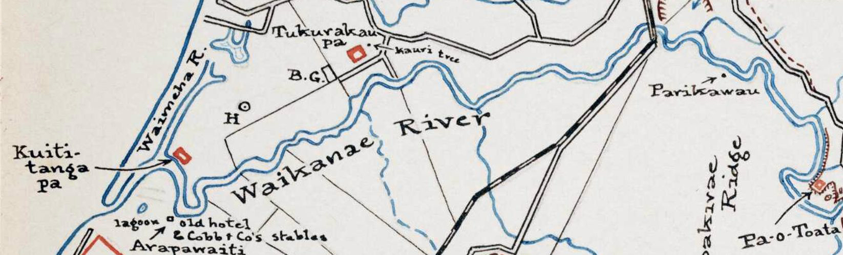 the Waikanae River mouth, July 1932 | Waikanae Watch