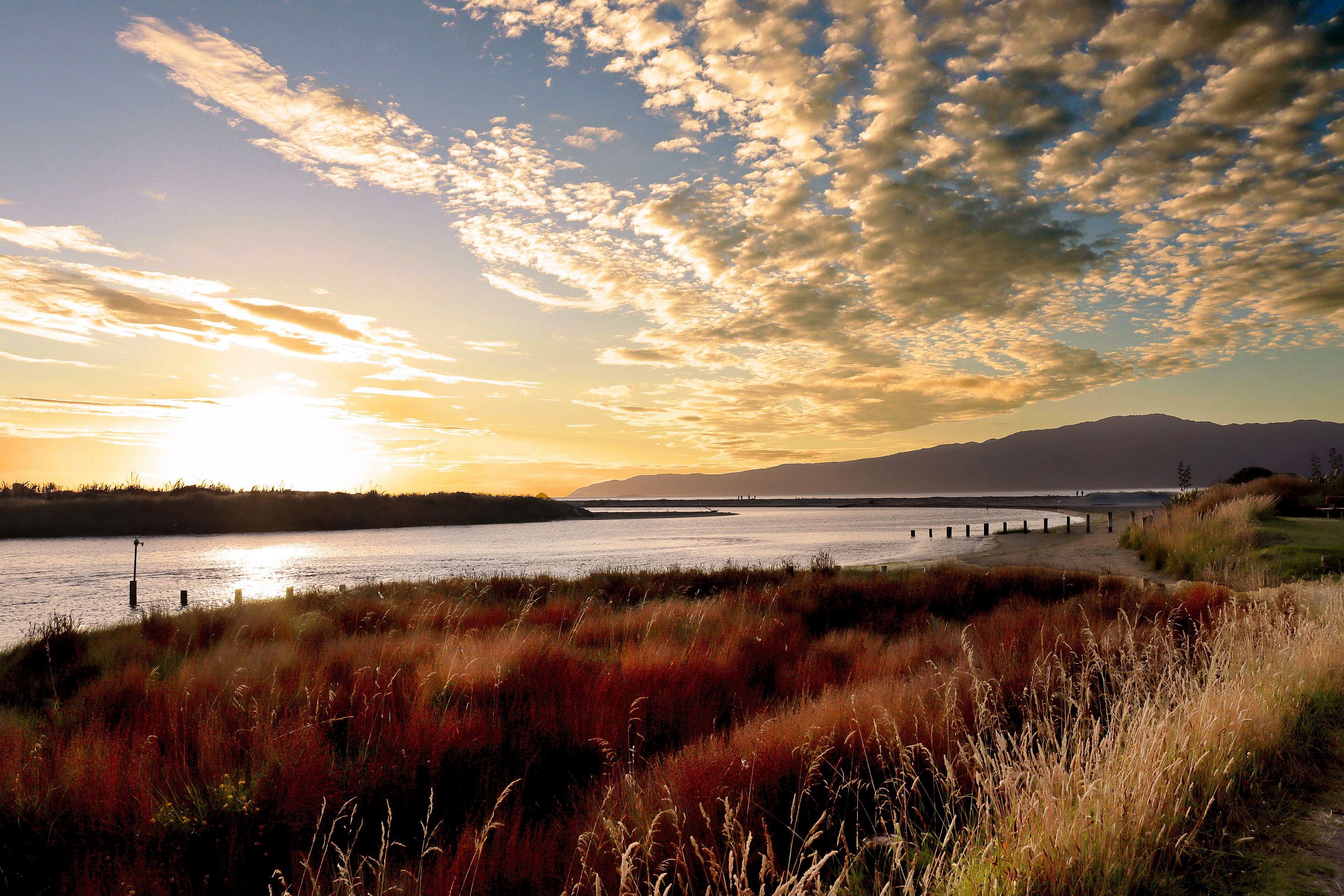 Waikanae River evening | Waikanae Watch