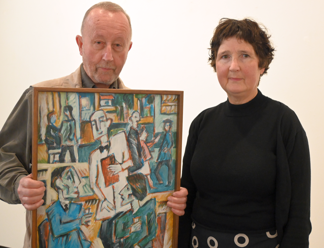 Kapiti artist Jim Gorman takes a line for a musical walk | Waikanae Watch