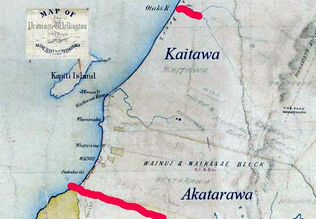 arbitrary changes to iwi boundaries, 1871 | Waikanae Watch