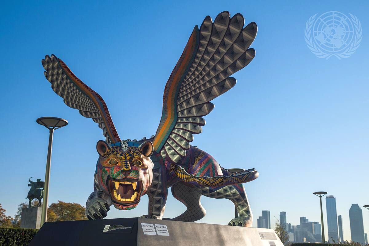 weird statue for a weird new world | Waikanae Watch