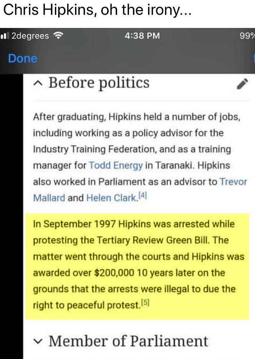 Hipkins has a conveniently short memory | Waikanae Watch