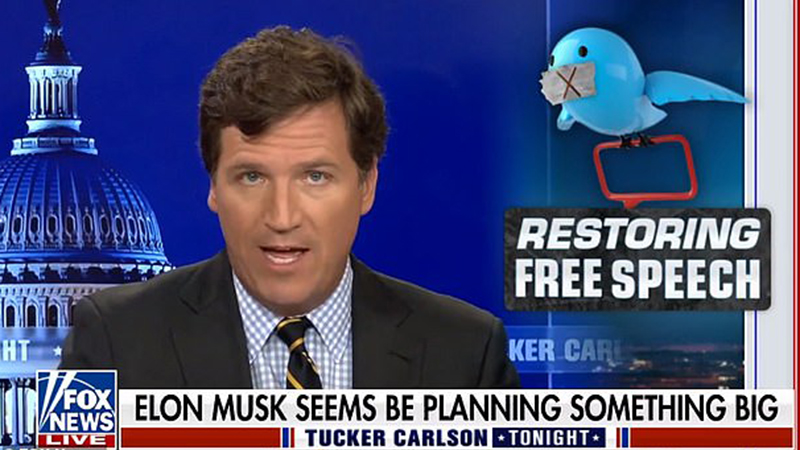 Tucker Carlson dubs Elon Musk’s Twitter takeover as a ‘Direct Challenge ...