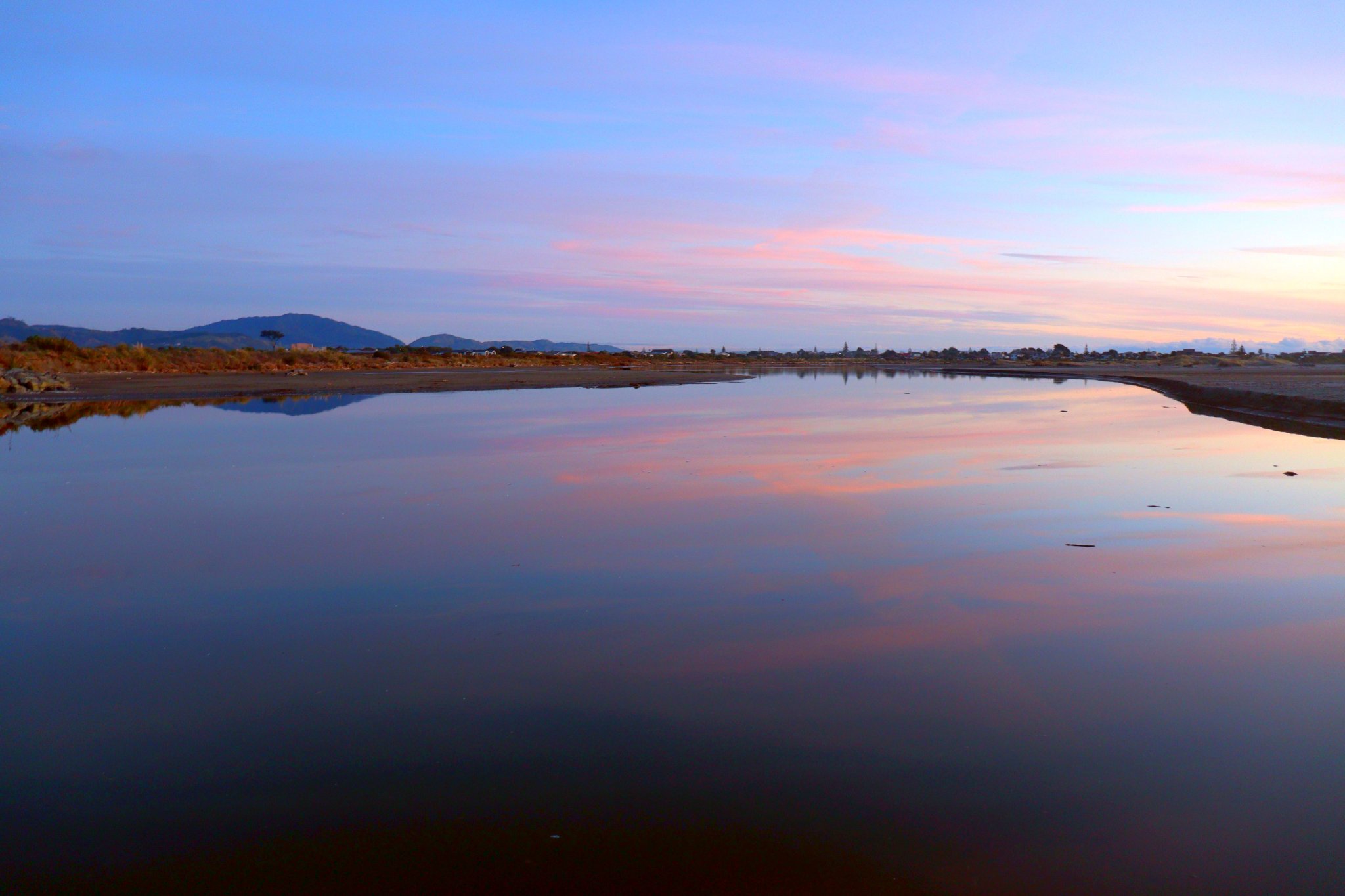 Waikanae Estuary winter evening | Waikanae Watch