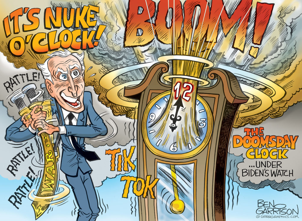 hey Joe, where’re you going with that nuke in your hand? | Waikanae Watch