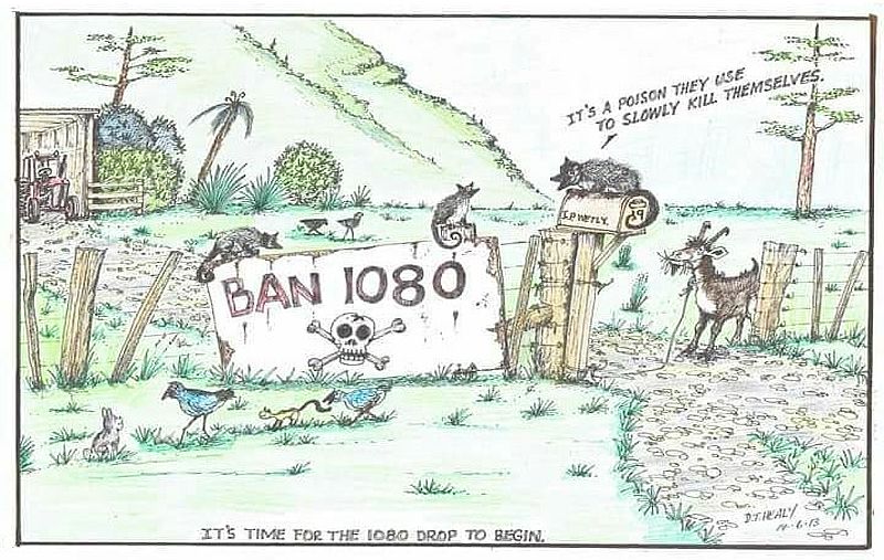 Ban 1080 drawing | Waikanae Watch