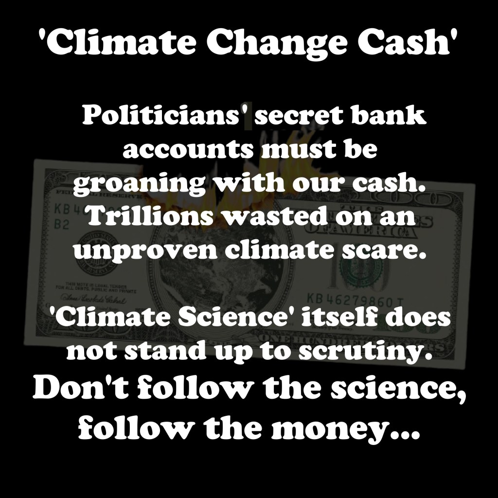 Don’t follow the ‘science’ — follow the money | Waikanae Watch