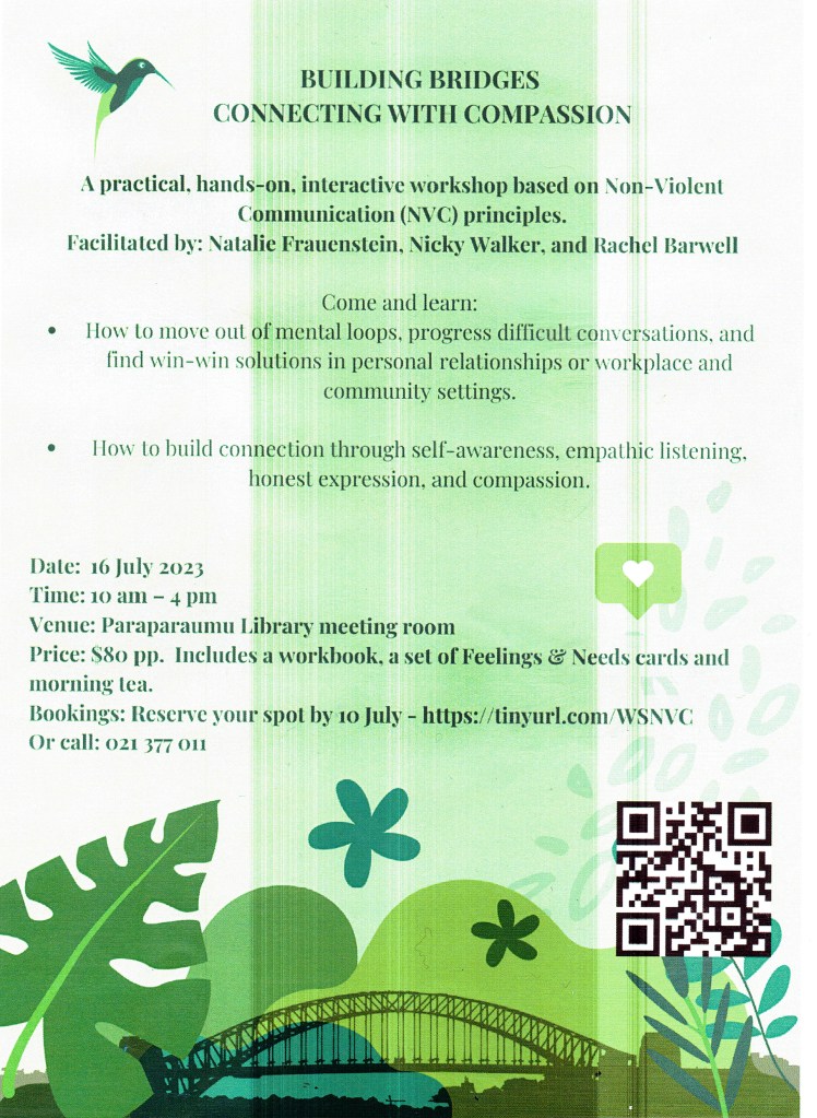 Building Bridges – Connecting with Compassion workshop in July ...