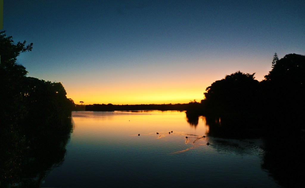 Waimanu Lagoon sunset | Waikanae Watch