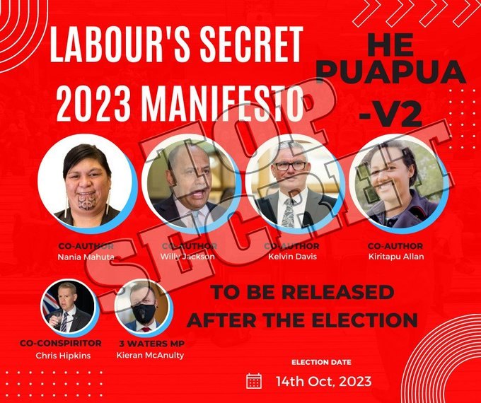from the Party that imposed the V1 He Puapua without telling people ...
