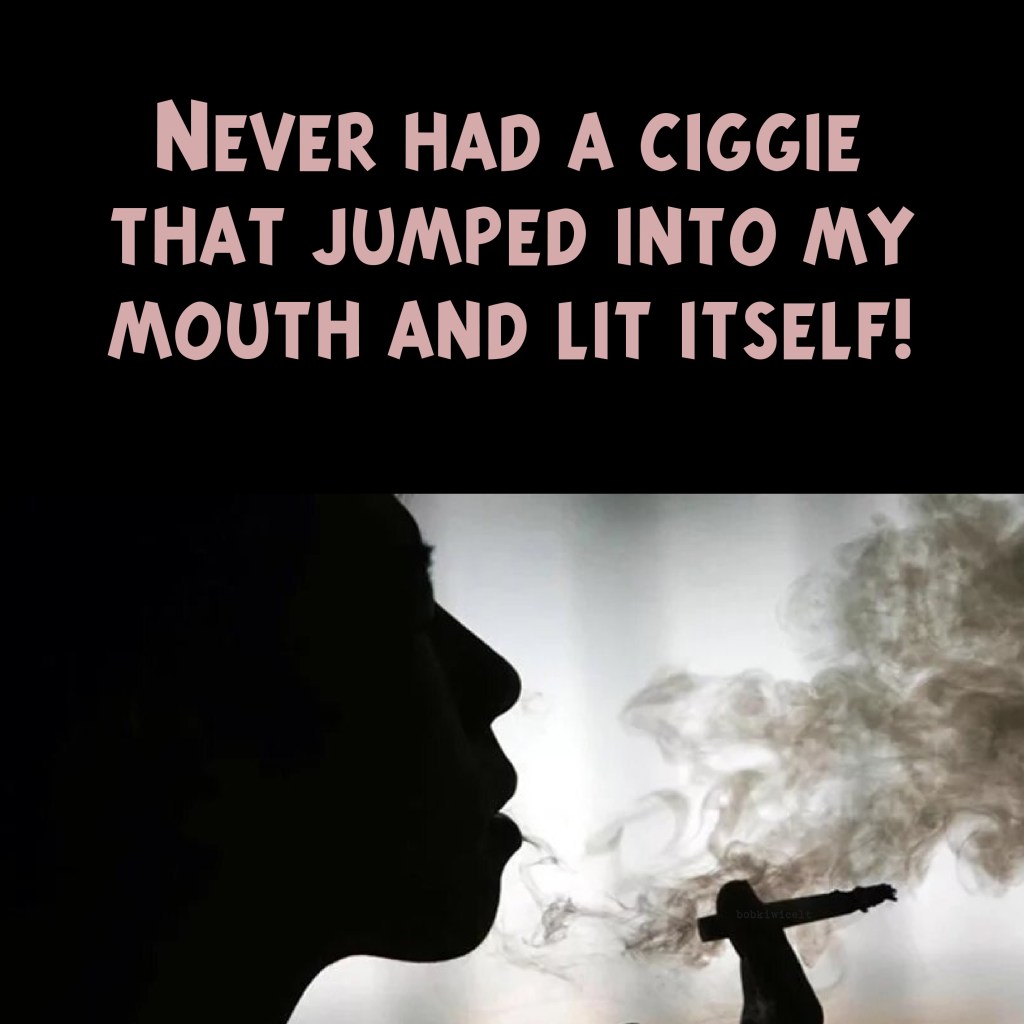 smoking marijuana is fine for Media Leftists, but oh no, not tobacco ...