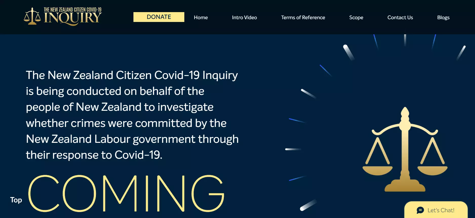 from Billy Te Kahika: Terms of Reference for the independent NZCCI now ...