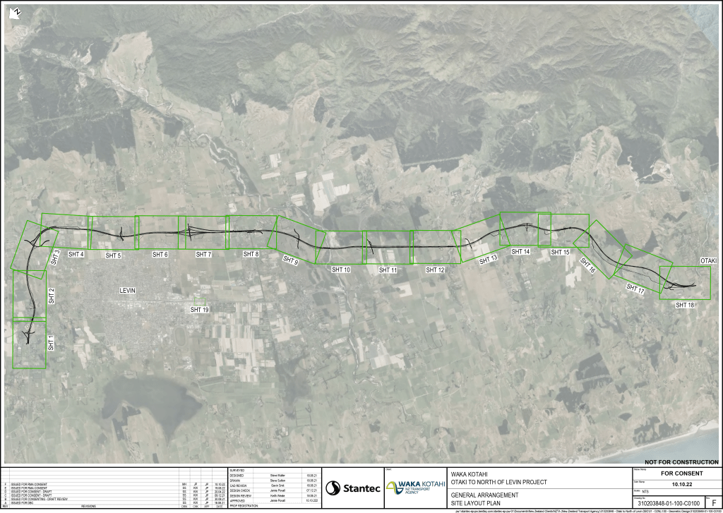 the Otaki to North of Levin ‘Ewy’ consent maps and drawings | Waikanae ...
