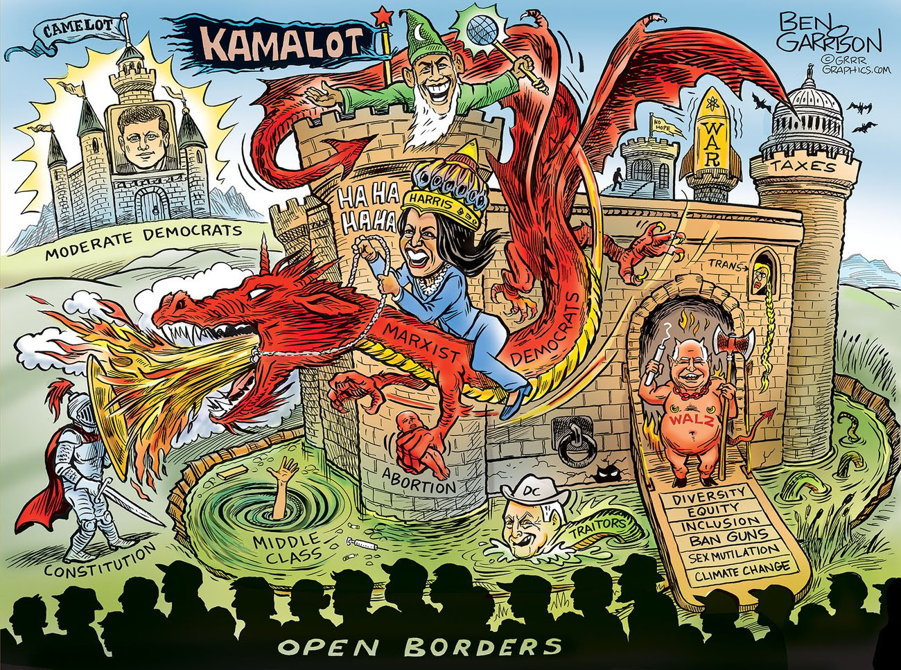 Camelot vs. Kamalot — it’s no longer the old U.S. Democrat Party ...