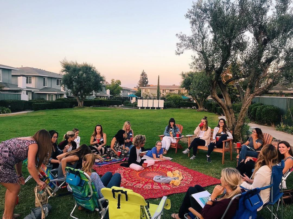 a good activity for summer — outdoor evening meetings of your book club ...