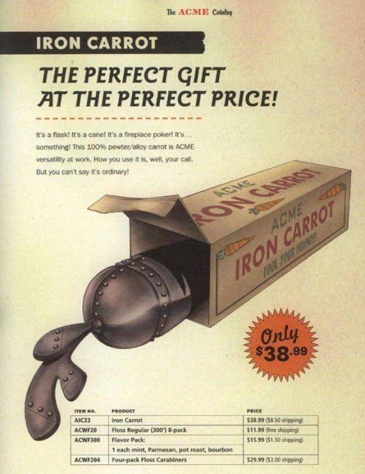 the Acme Iron Carrot | Waikanae Watch