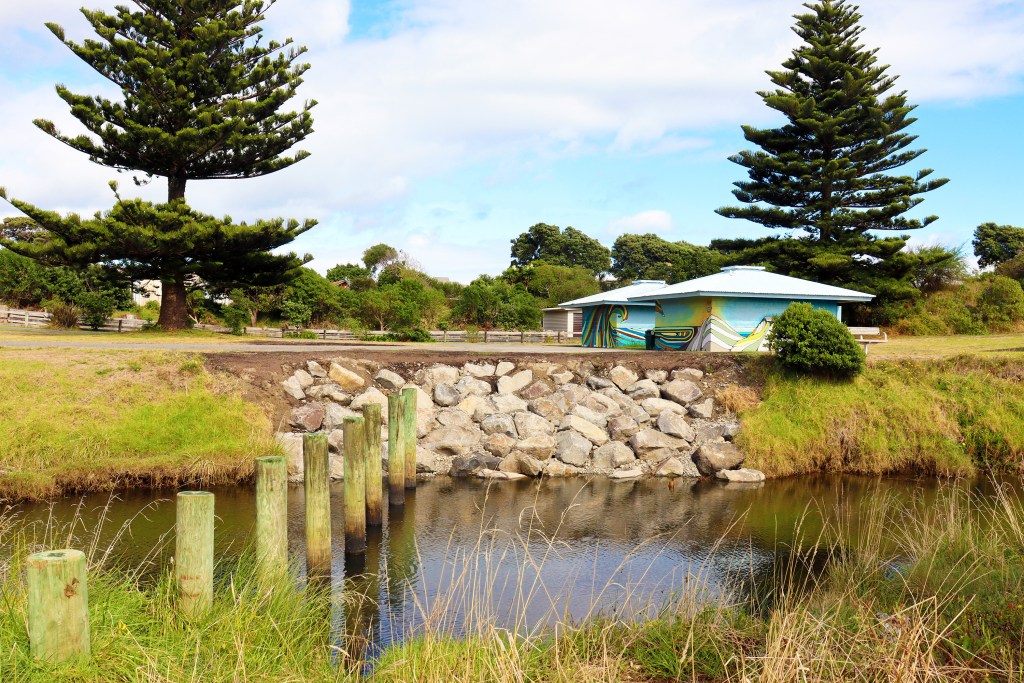 the Waimeha Stream’s new boulder bank | Waikanae Watch