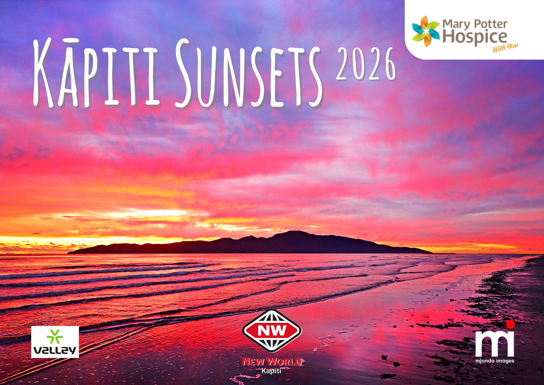 the Kapiti Sunsets calendar for 2026 will be available soon | Waikanae ...