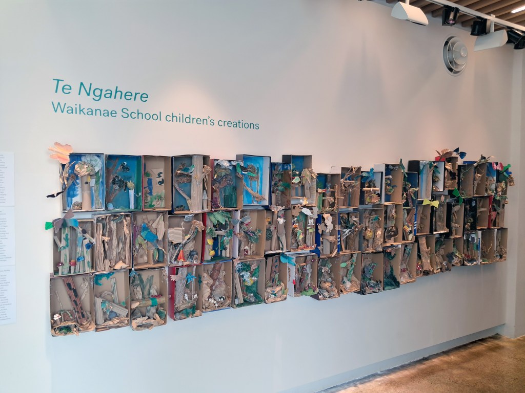 Te Ngahere (the forest) children’s artworks at Toi Mahara | Waikanae Watch